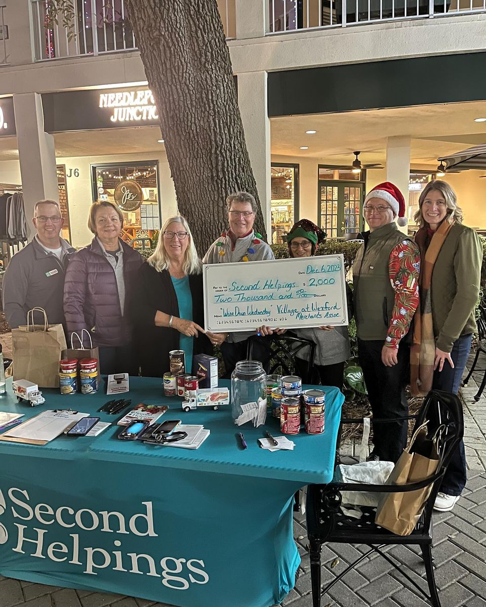 Village At Wexford's Wine Down Wednesday Raises $2,000 for Second Helpings - Second Helpings